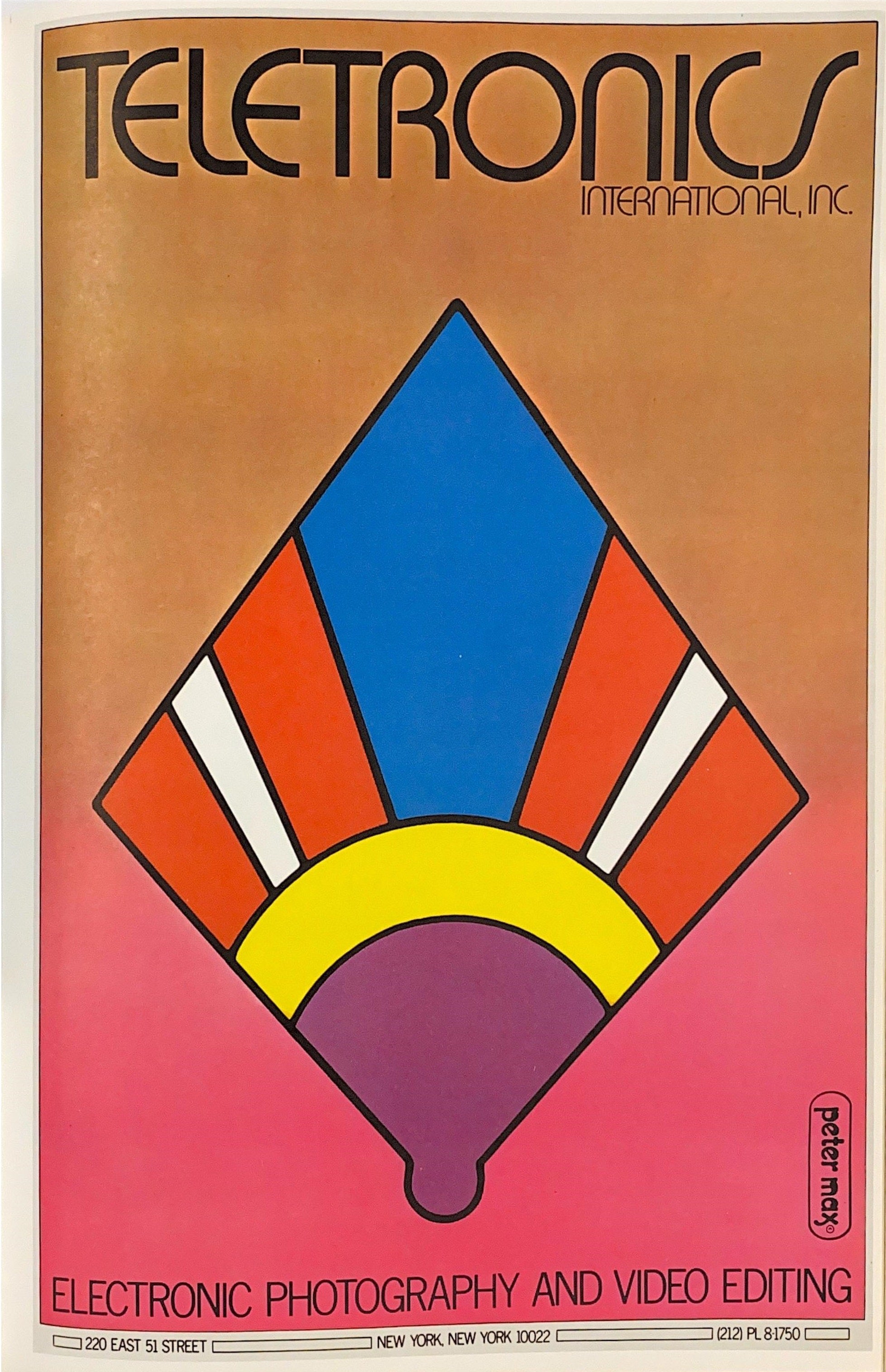 Teletronics by Peter Max – Baterbys Art Framing & Furniture