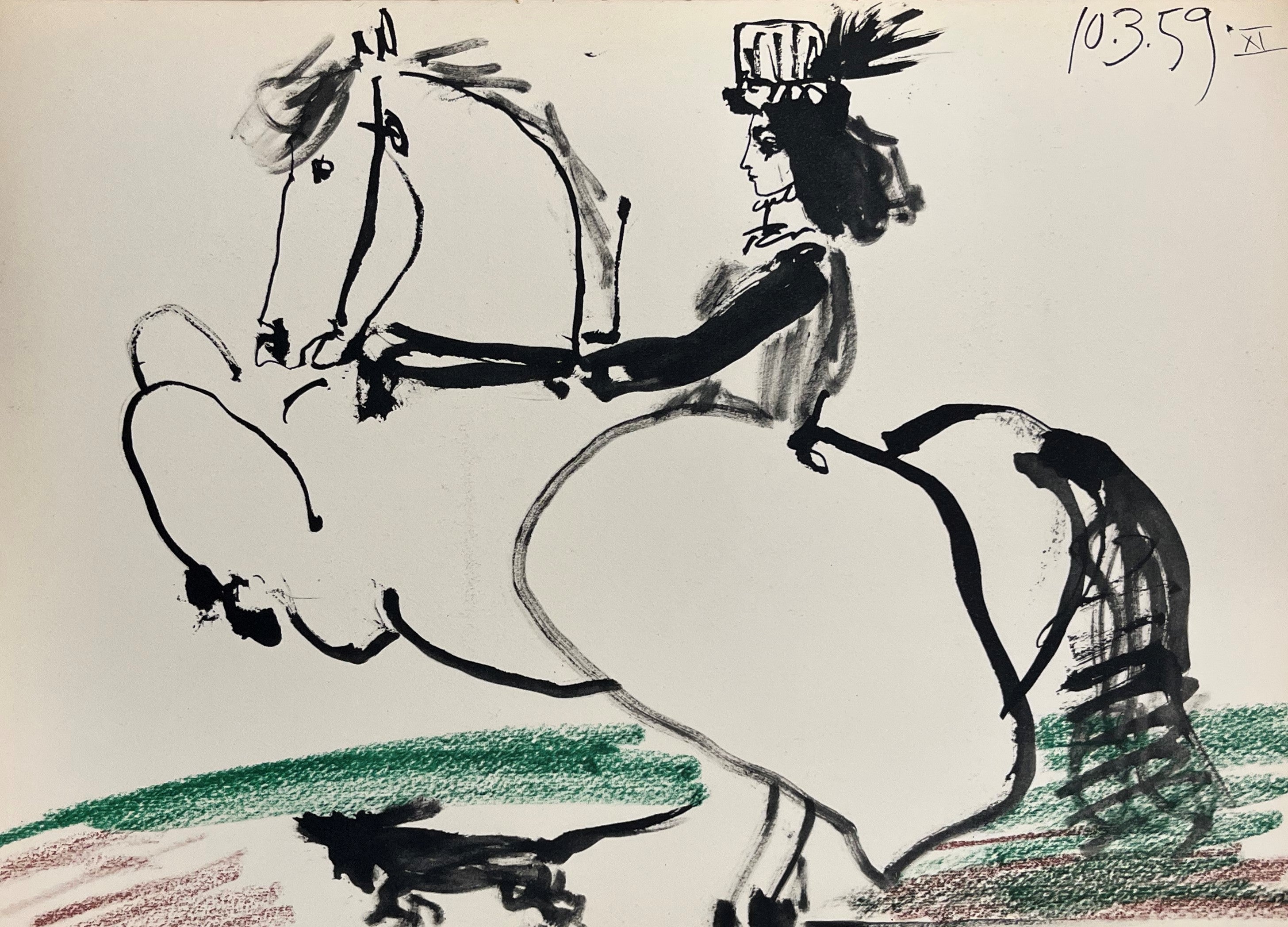 Toros y Toreros (Bulls and Bullfighters) - Pablo Picasso | Baterbys Art ...