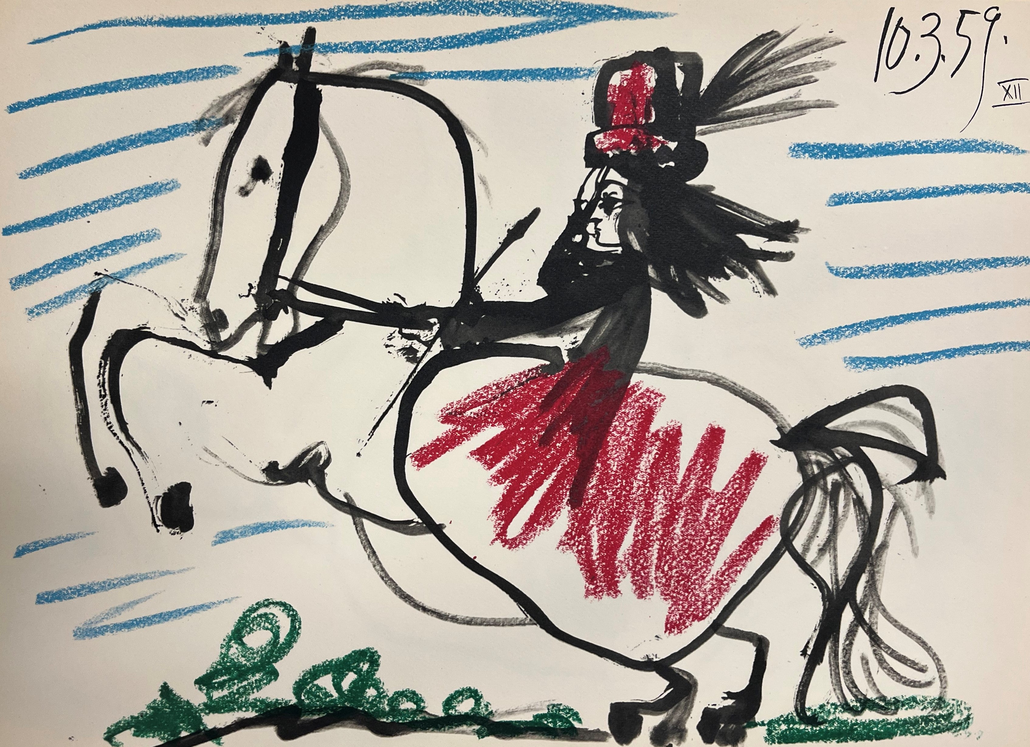 Toros y Toreros (Bulls and Bullfighters) - Pablo Picasso | Baterbys Art ...