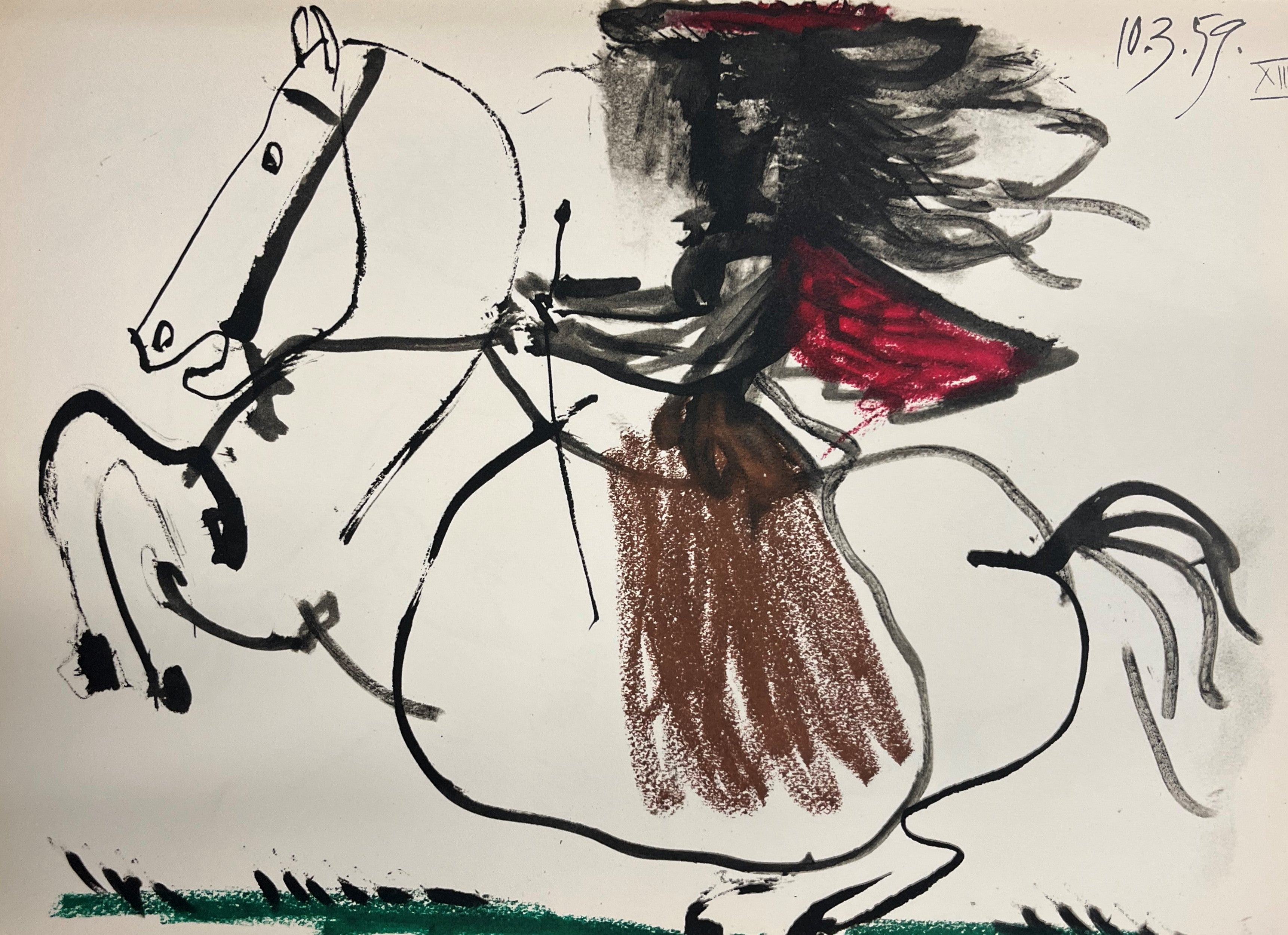 Toros y Toreros (Bulls and Bullfighters) - Pablo Picasso | Baterbys Art ...