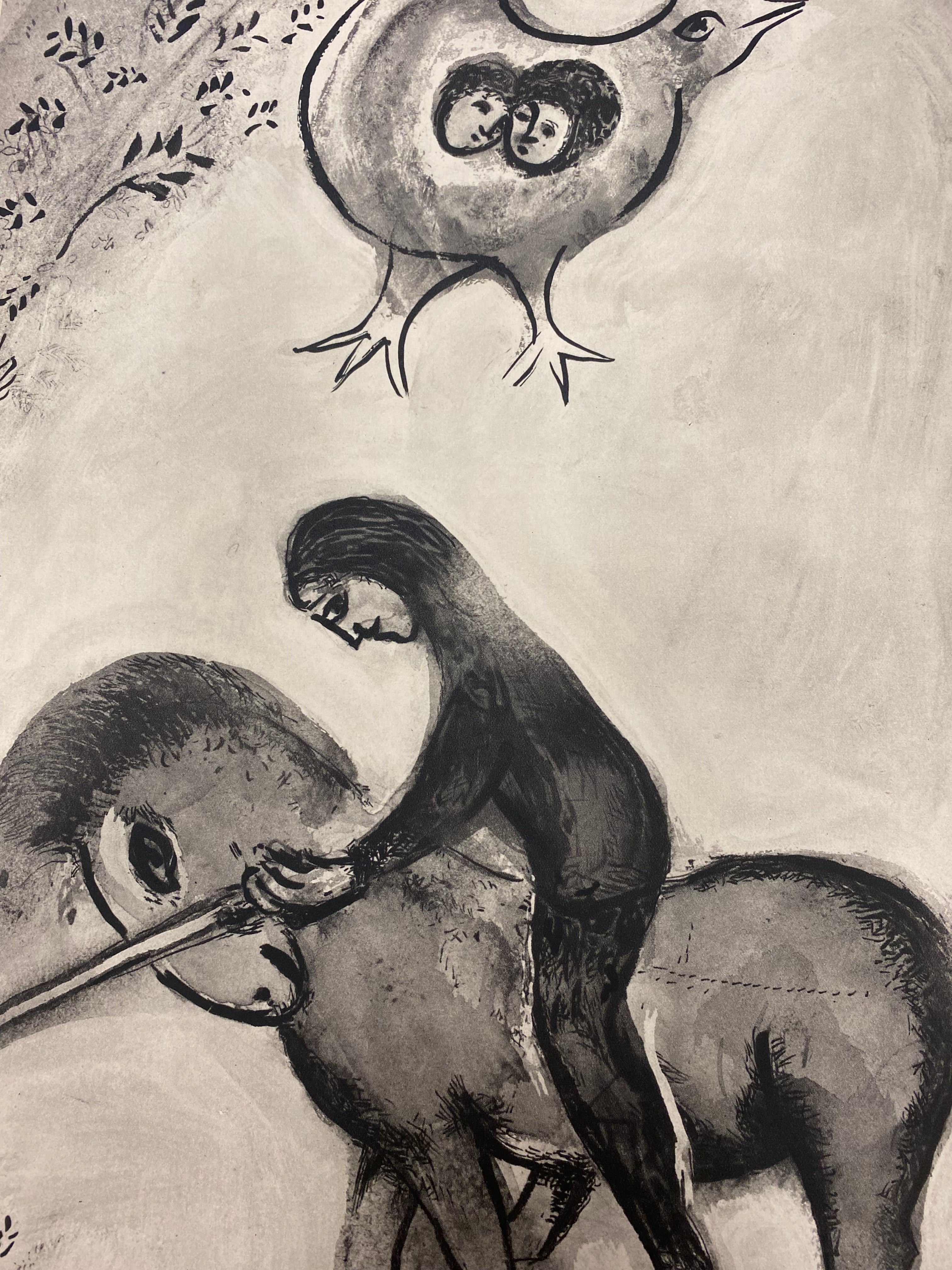 The Jealous and Cruel Husband by Marc Chagall | Baterbys Art Gallery ...