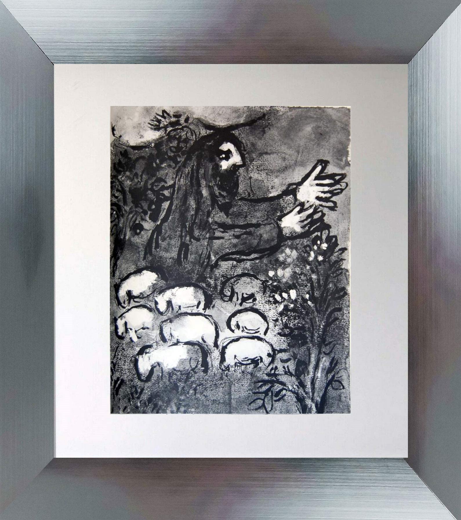 Response From Amos To Amasias / Prophecy Of by Marc Chagall | Baterbys ...