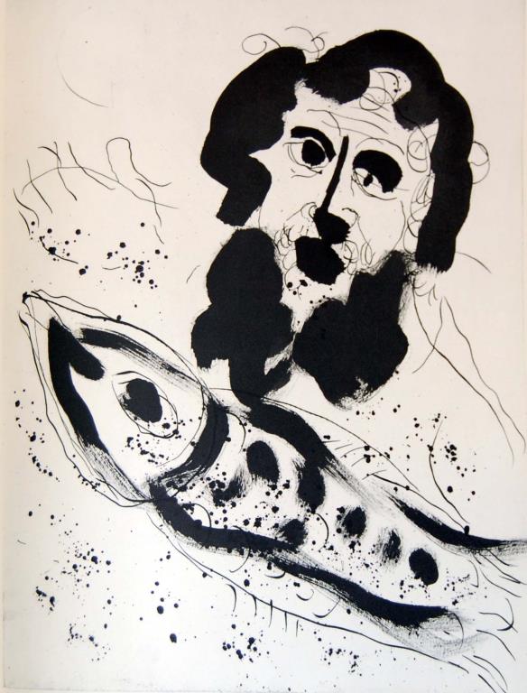 History of Jonas by Marc Chagall | Baterbys Art Gallery – Baterbys Art ...
