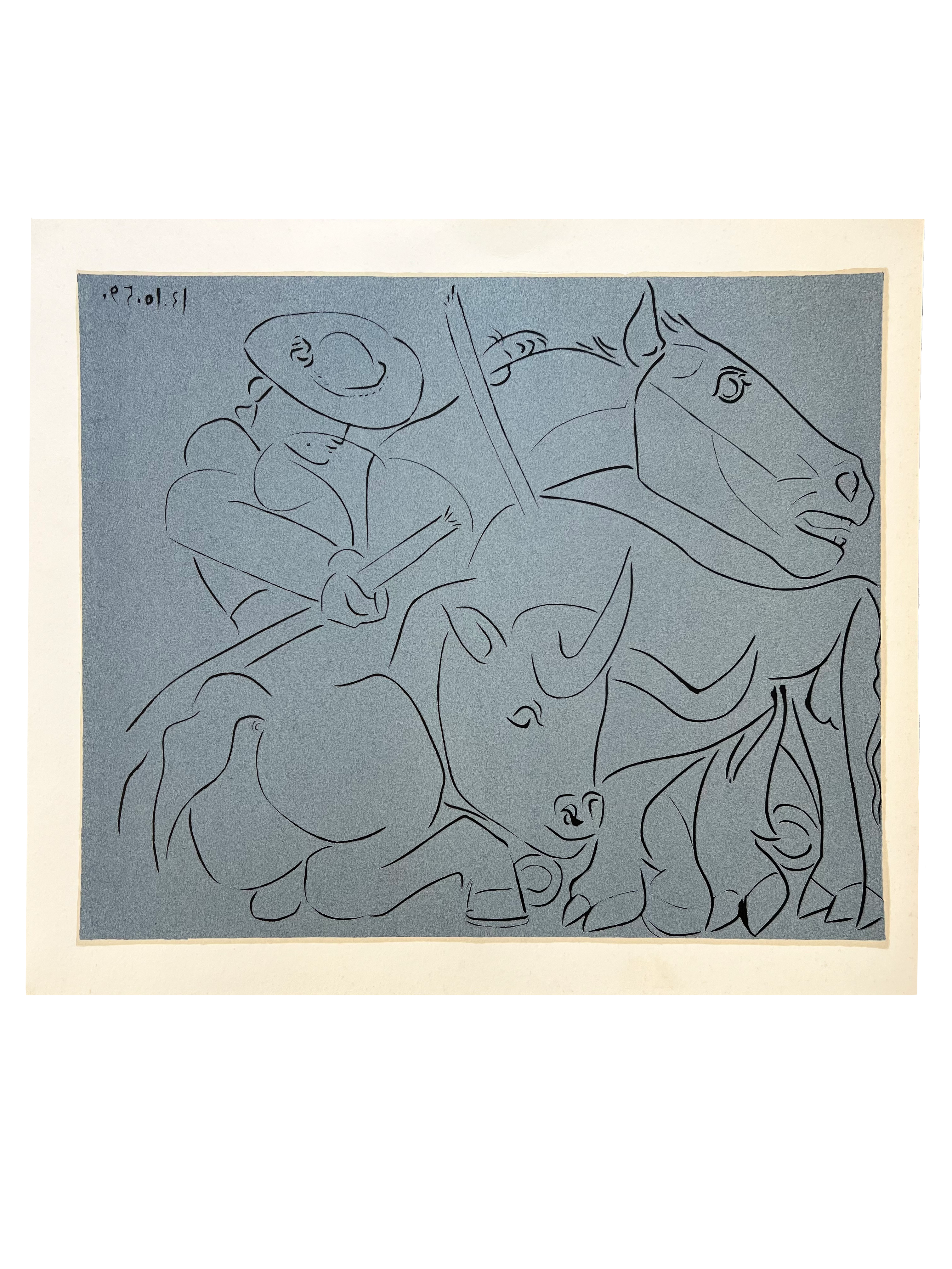 La Pique (The Spade) By Pablo Picasso – Baterbys Art Framing & Furniture