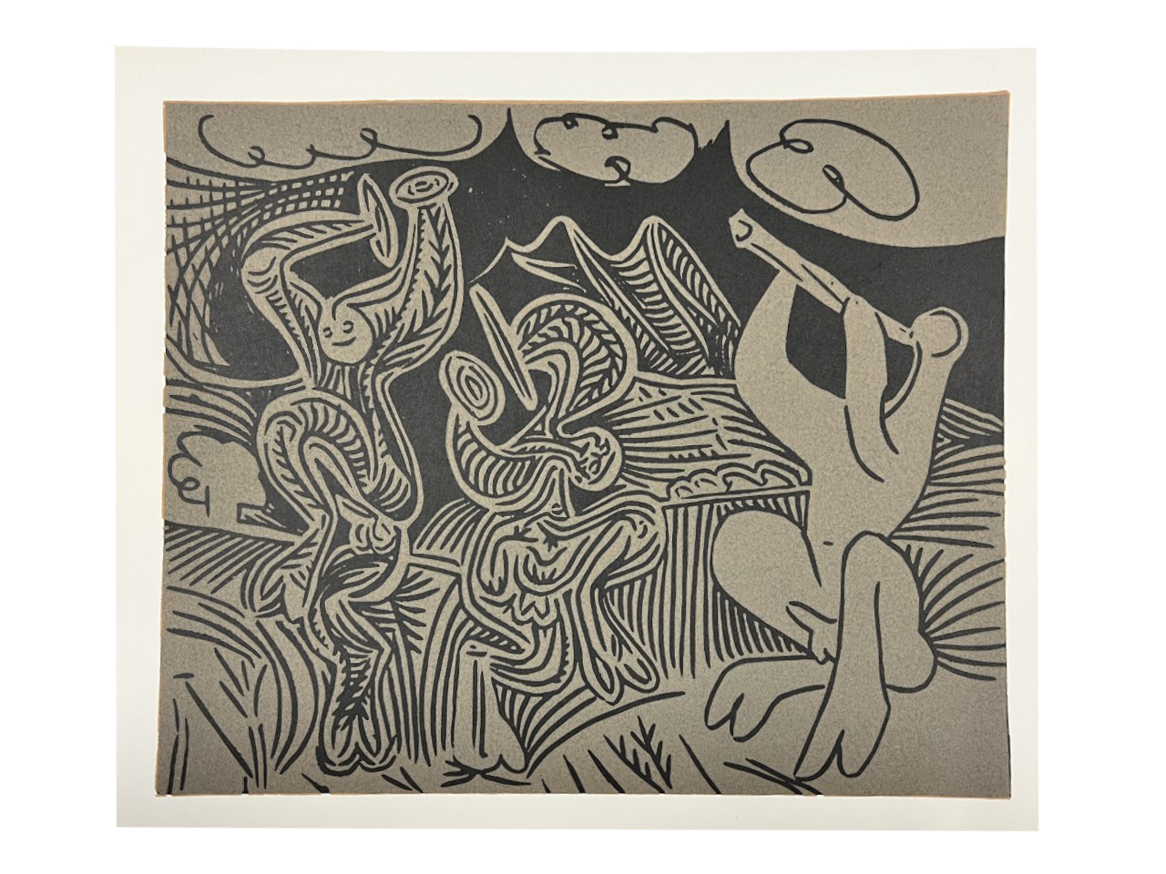 Danseurs et Musicien (dancers and musician) By Pablo Picasso – Baterbys ...