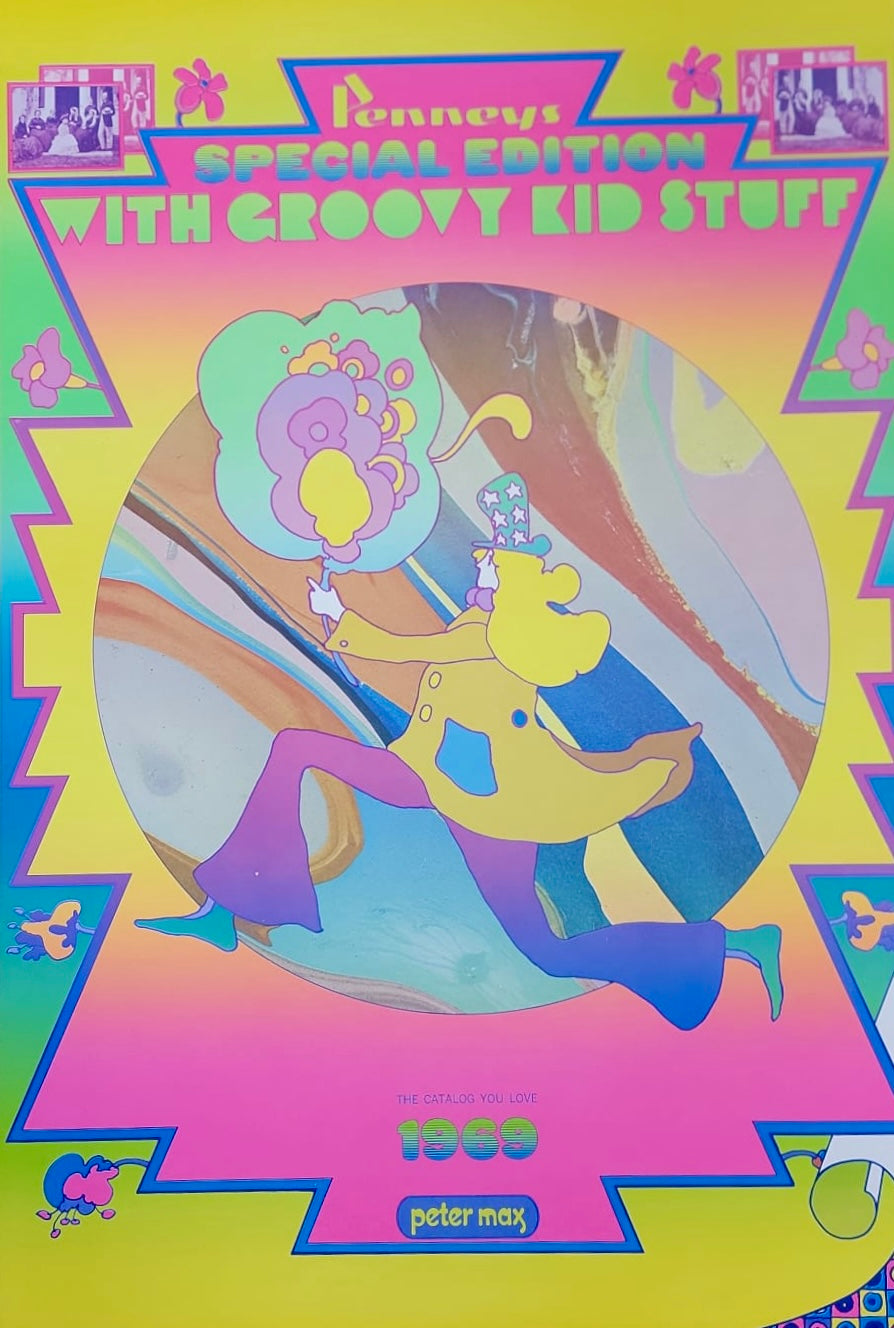 JC Penneys by Peter Max | Baterbys Art Gallery – Baterbys Art Framing ...
